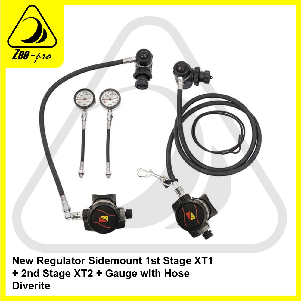 Jual Alat Selam Scuba New Sidemount Regulator Complete Diverite XT (RR ...