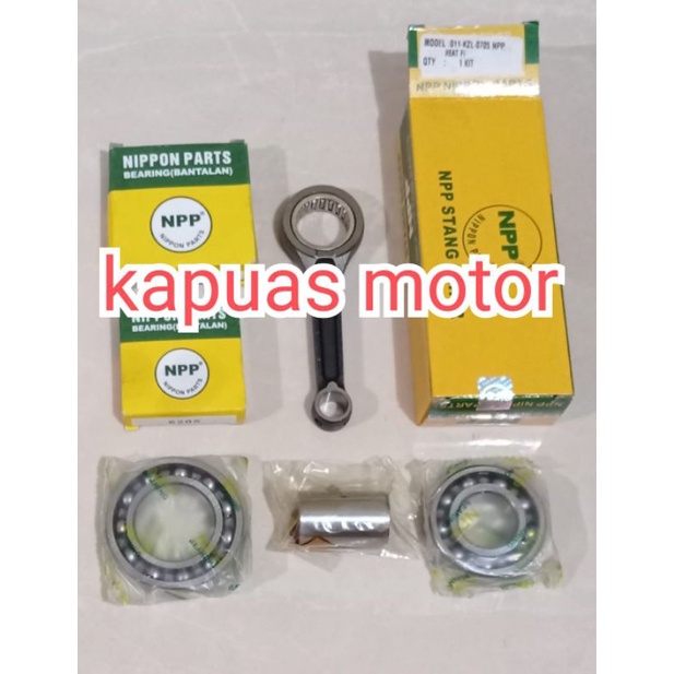 Jual stang seher conrod plus bearing kruk as beat karbu vario 110 fi injeksi kvy kzl original ...