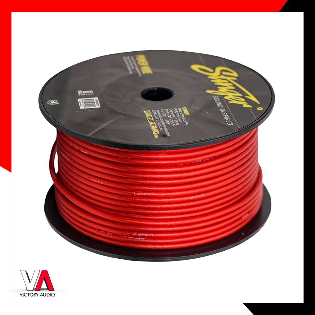 Jual Kabel Power 8 AWG Stinger Sound Inspires SPW18TR Premium Tinned ...