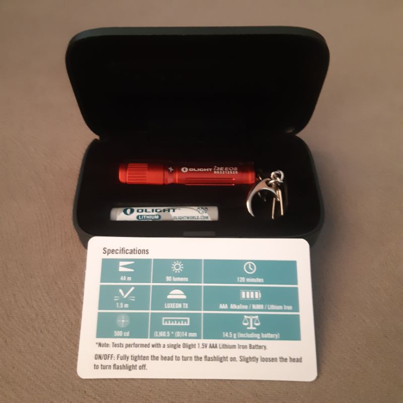 Jual Olight i3e EOS - Limited Edition Red | Shopee Indonesia