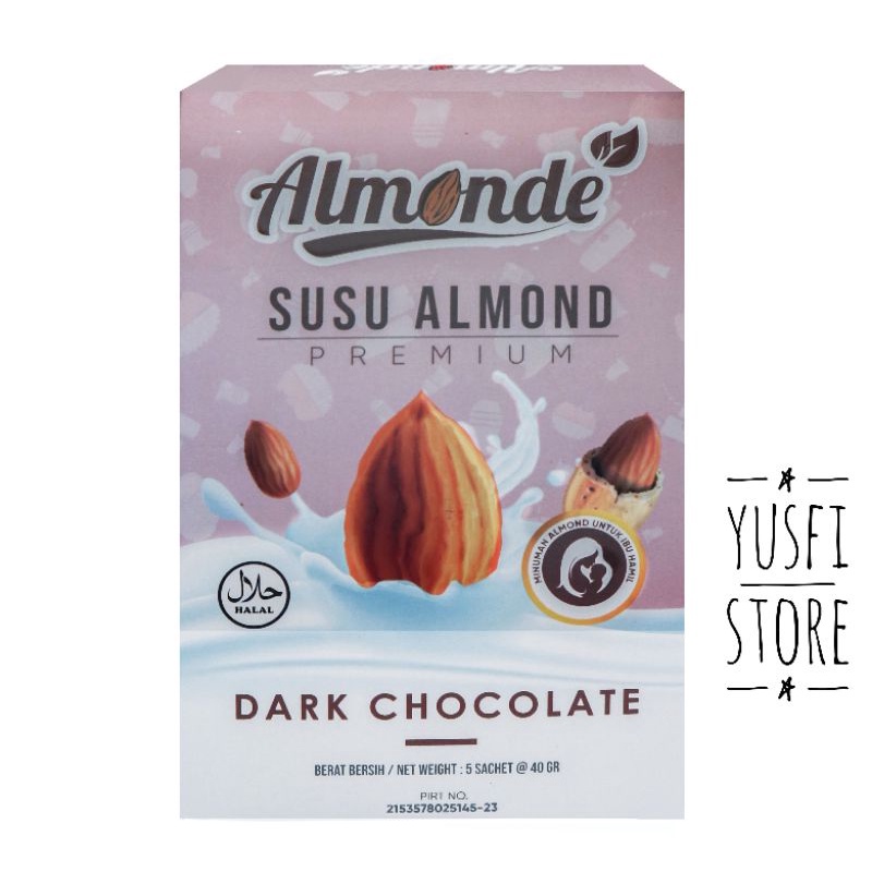 Jual Susu Almonde Susu Almond Milk Nutrisi Ibu Hamil Bumil Nutrisi ...