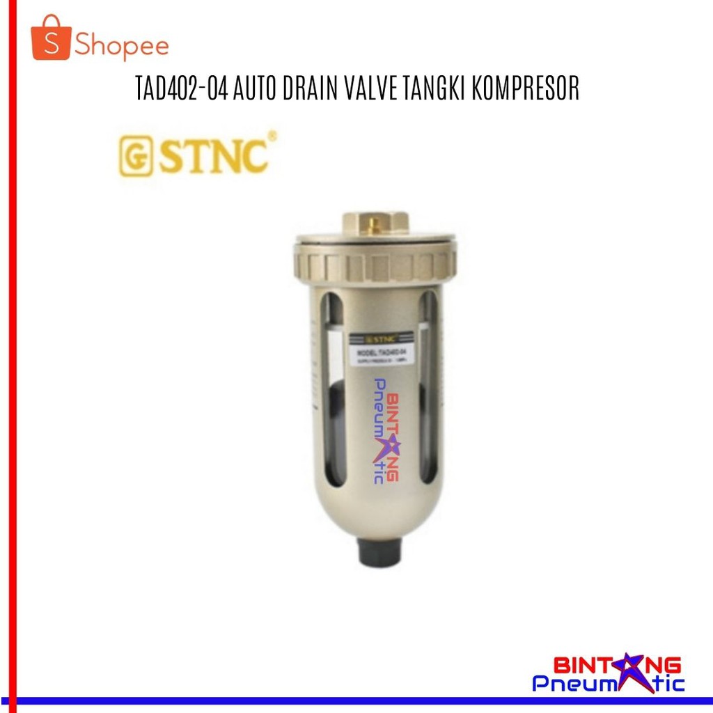 Jual TAD402-04 DRAT 1/2" INCH AUTO DRAIN VALVE TANGKI KOMPRESOR ...