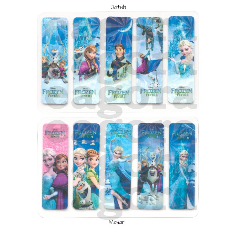Jual Sticky Notes Frozen Elsa Ana Unik Plastik Memo Pembatas Buku ...