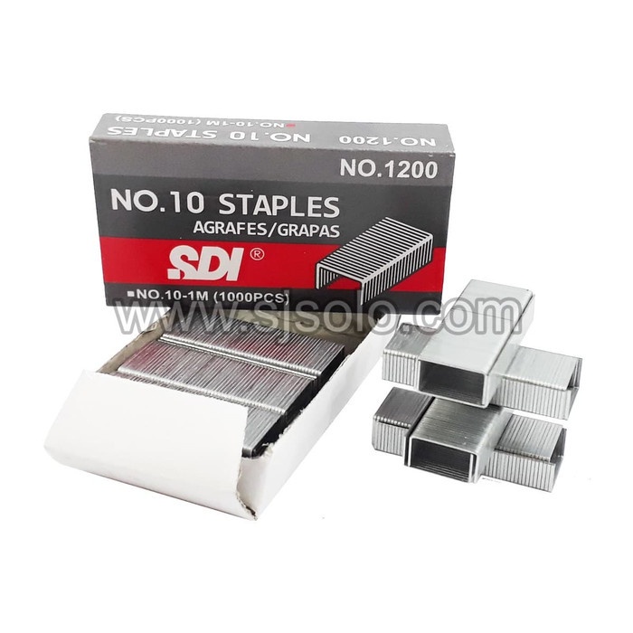 Jual Isi Staples Kecil SDI No. 10 Refill Stapler HD-10 | Shopee Indonesia