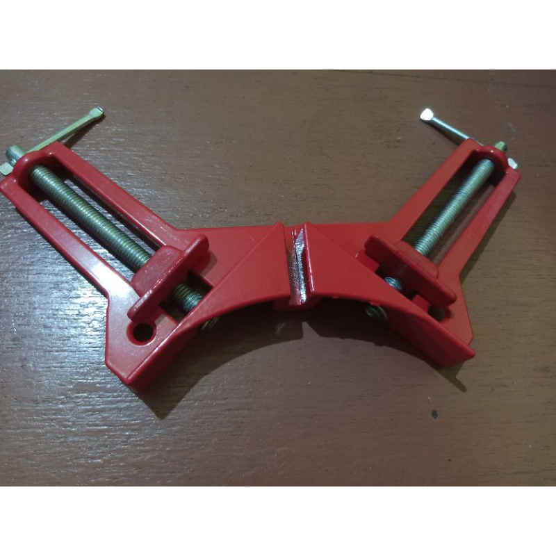 Jual clam besi clam siku penjepit bingkai (cuci gudang) | Shopee Indonesia