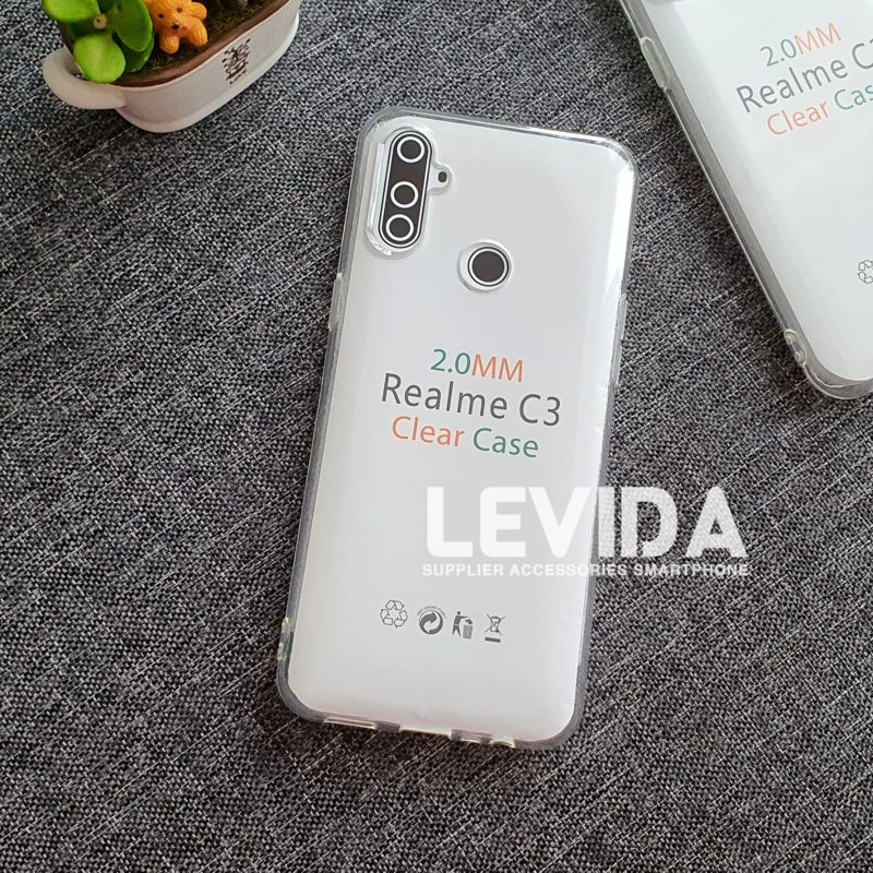 Jual Case Realme C3 Realme 3 Pro Realme C11 Realme 7 Clear HD case soft ...