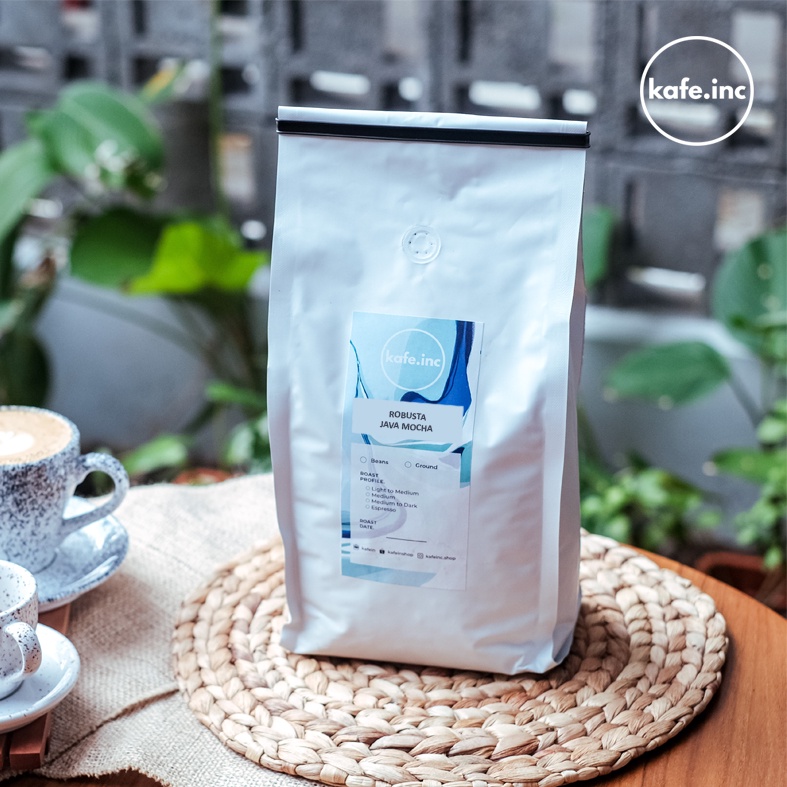 Jual Robusta Java Mocha 500 gram Kafein | Shopee Indonesia