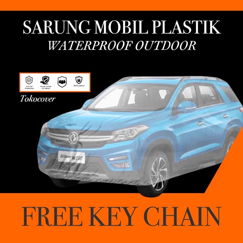Jual SELIMUT Sarung Penutup Cover Mobil Plastik Transparan DFSK GLORY ...