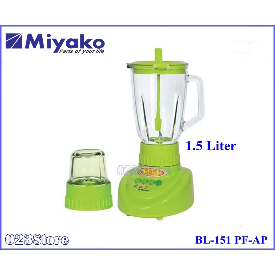Jual Miyako BL-151 PF/AP Blender Plastik Kapasitas 1.5 Liter BL 151 PF ...