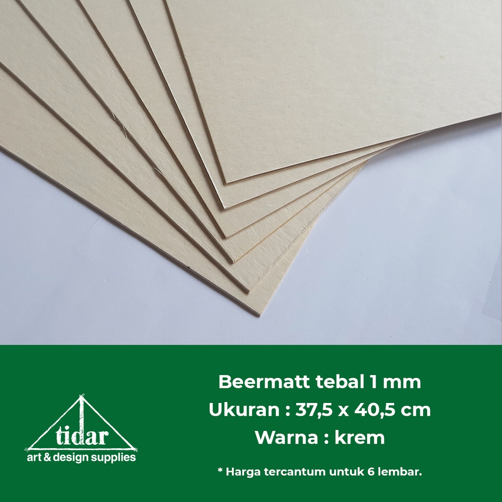 Jual Beermatt Tebal 1 MM - Birmat - Birmet Board - Karton - Dinding ...