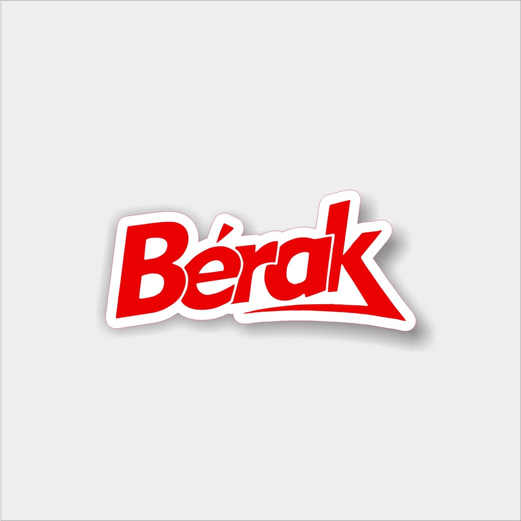 Jual Stiker brand Berak / stiker distro / stiker graftac Berak 1rb ...
