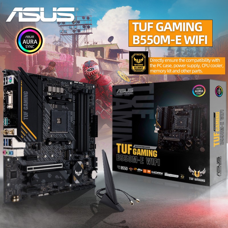 Jual PREORDER ASUS New TUF GAMING B550M-E (WI-FI) Motherboard Mining ...