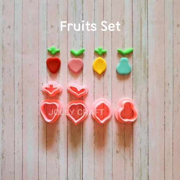 Jual Clay cutter FRUITS SET (6 pcs/set) | Shopee Indonesia