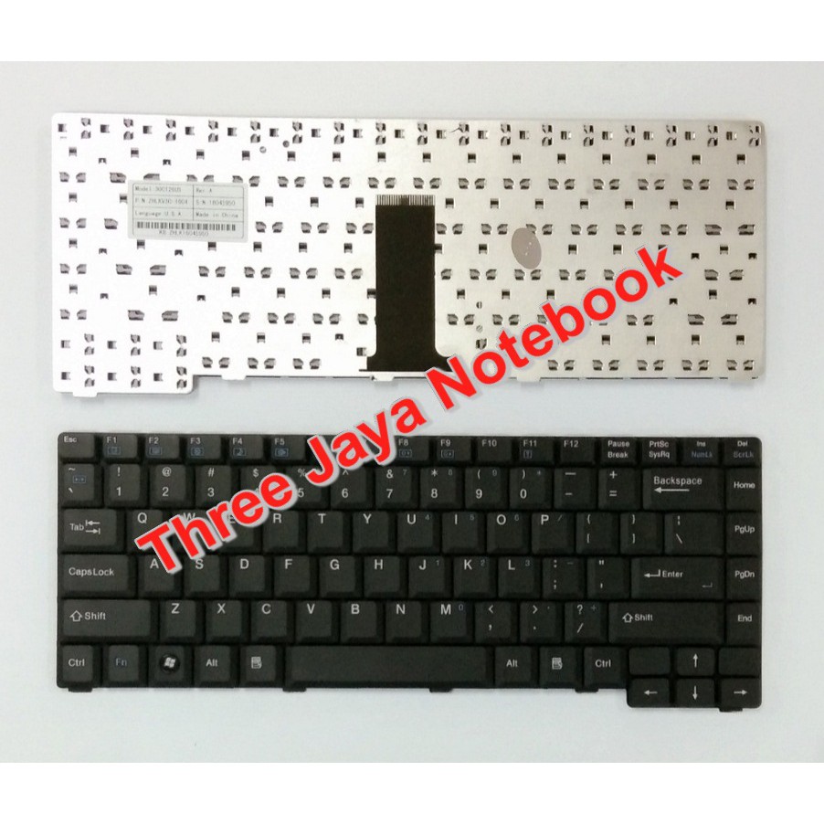 Jual Keyboard Axioo Neon MNC M54 M55 M540 M550 M660 Series Hitam ...