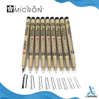 Jual Sakura Pigma Micron Drawing Pen Set 9 Pigment Ink | Shopee Indonesia