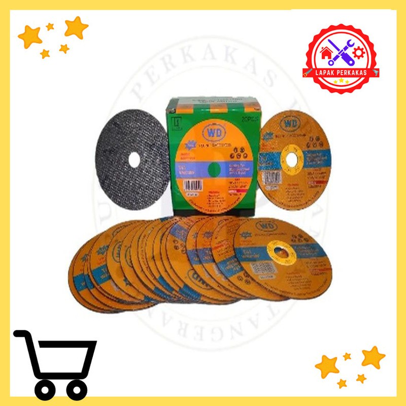 Jual Batu Gurinda Potong WD 4" Inch / Cutting Wheel 4 In x 1,2 mm ...