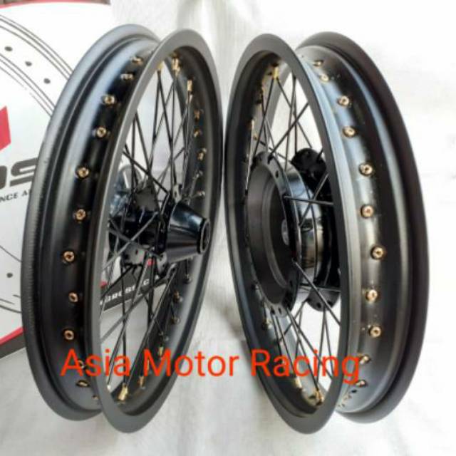 Jual Paketan Velg Nmax 155 Set Merek Rossi Ring 17 Tromol Set Yamaha ...