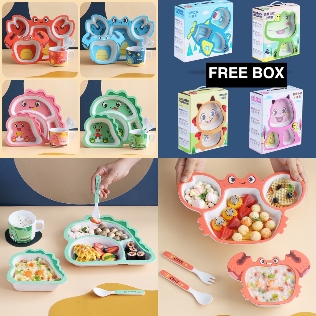 Jual Set Alat Makan Anak Imut Desain Karakter Lucu Tempat Makan Balita ... Jual Set Alat Makan Anak Imut Desain Karakter Lucu Tempat Makan Balita ...