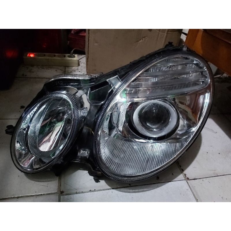 Jual headlamp mercy mercedes benz w211 kiri standar ori | Shopee Indonesia
