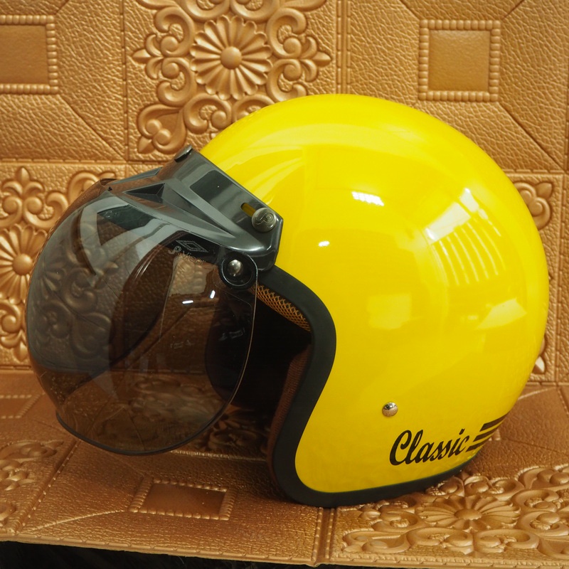 Jual HELM BOGO CLASSIC GLOSSY SNI DEWASA PRIA DAN WANITA HELMET BOGGO ...