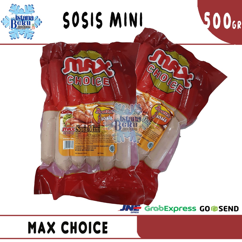 Jual Max Choice Sosis Sapi dan Ayam Mini 500gr | Shopee Indonesia