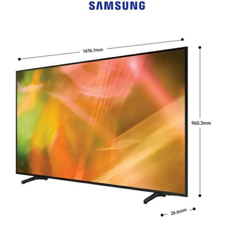 Jual LED SAMSUNG 70AU8000 SMART TV 70 INCH CRYSTAL 4K UHD (2021 ...