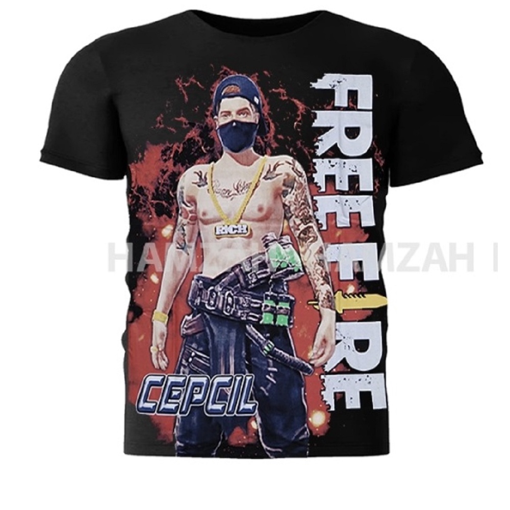 Jual KAOS OBLONG / KAOS GAME FREEFIRE / BAJU FF / KAOS FF / KAOS ANAK ...