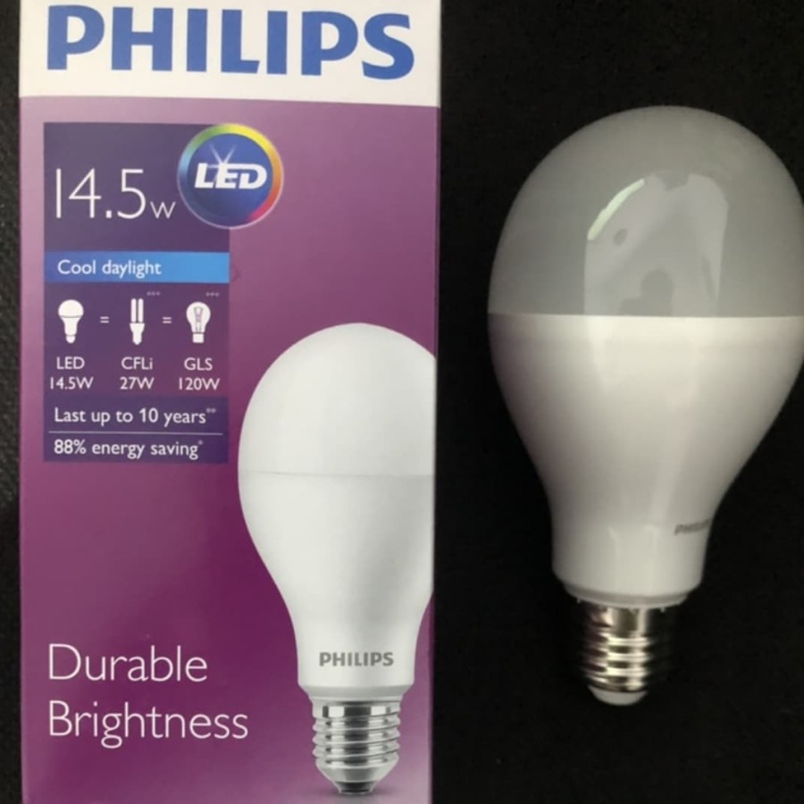 Jual Lampu bohlam LED Philips Phillips 14,5w 14,5watt 14,5 watt 14.5w ...