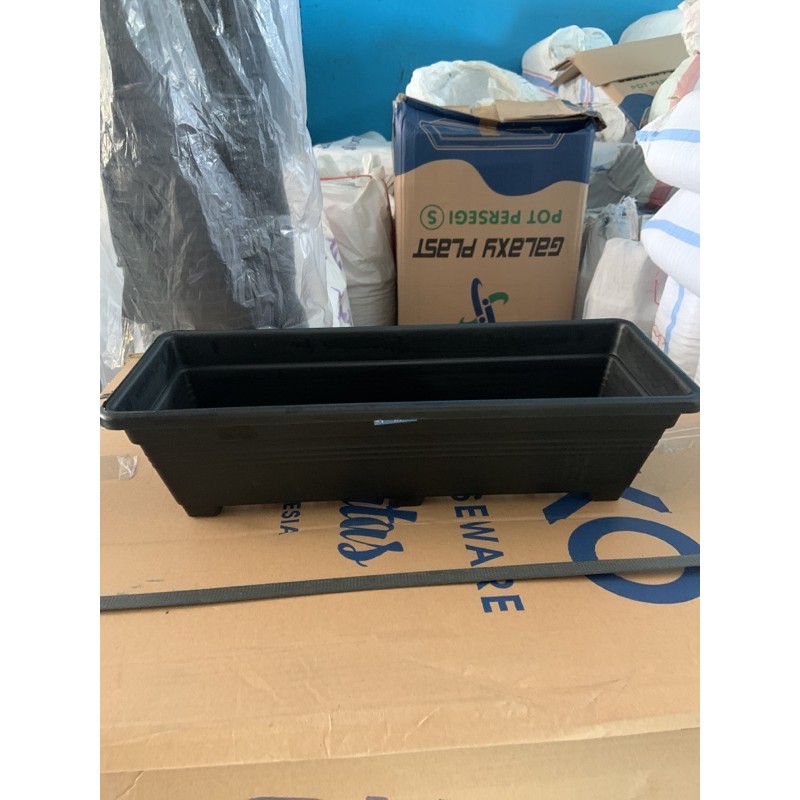 Jual Pot Persegi Panjang S hitam | Shopee Indonesia