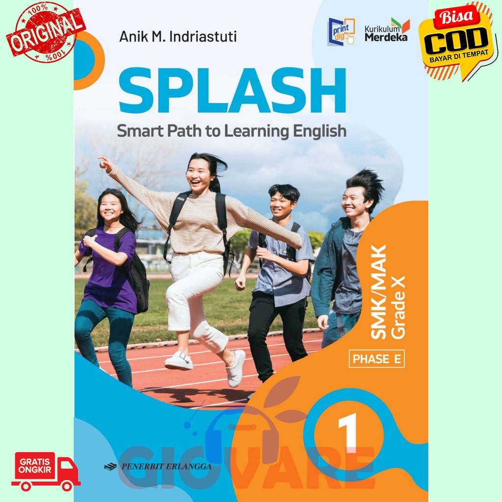 Jual BUKU SPLASH KELAS 10 ERLANGGA KURIKULUM MERDEKA ORIGINAL | SMART ...