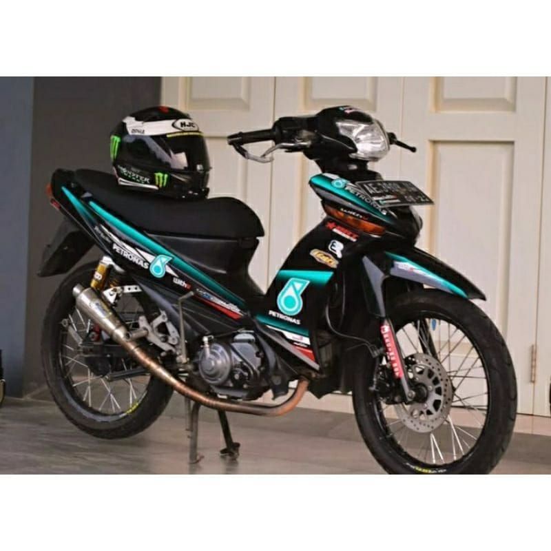 Jual (BISA COD) Striping Vega zr RR Petronas Hijau Tosca Striping ...