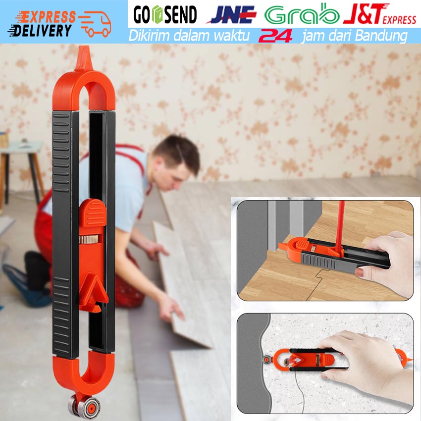 Jual Alat Mal Bentuk Profil Sudut Multifungsi Contour Gauge Dublikator ...