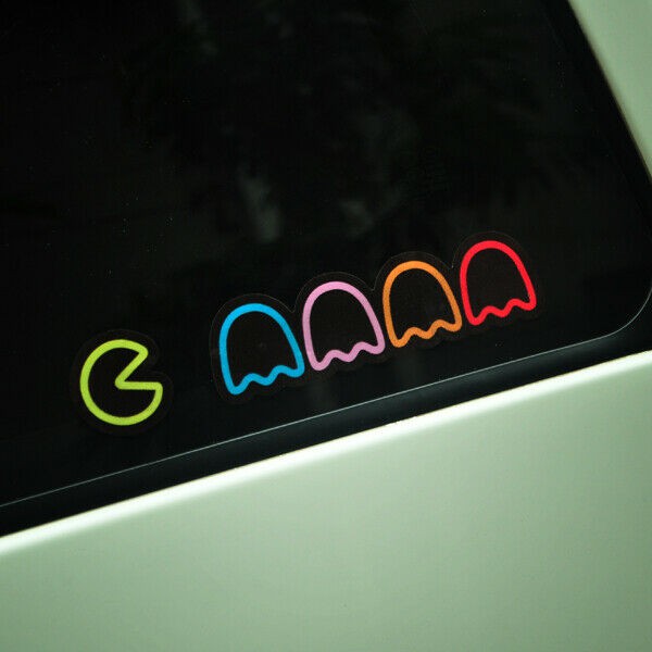 Jual Stiker Mobil Pacman Cartoon JDM Funny Car Sticker | Shopee Indonesia