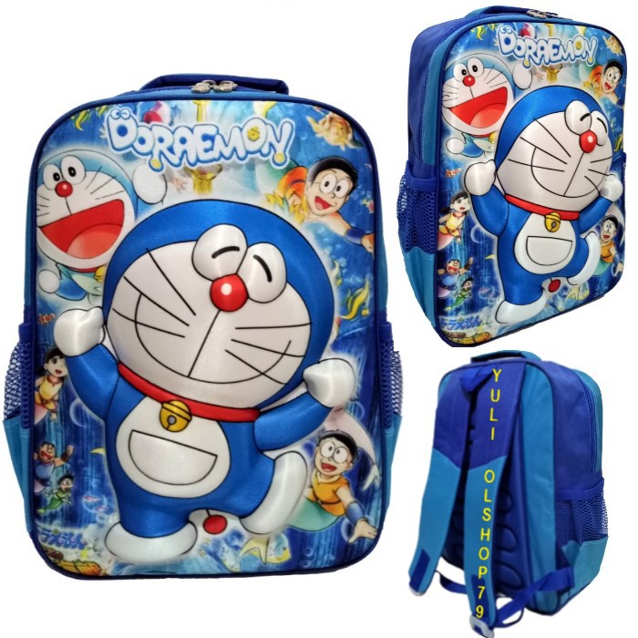 Jual Tas Ransel Anak SD DORAEMON A 3D | Shopee Indonesia
