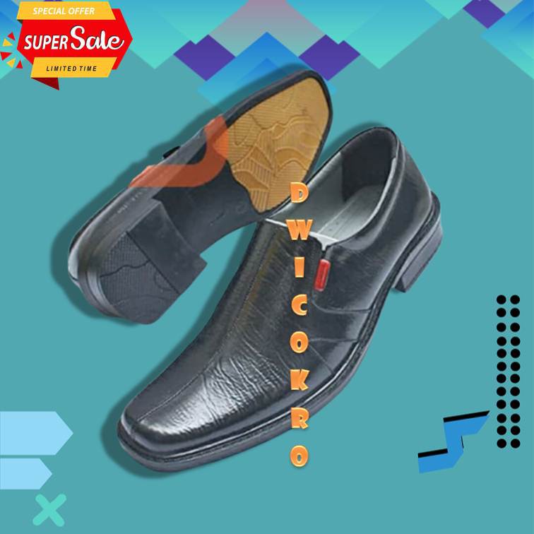 Jual 2948AY 100% Original Sepatu Pantofel Kulit Kerja Pria Murah Formal ...