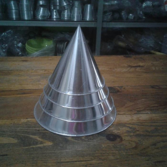 Jual Loyang Tumpeng Nasi Kuning Ulangtahun Mini Kecil 1 set 4 ukuran ...