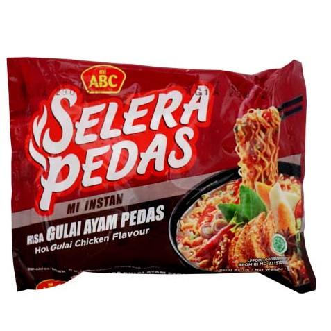 Jual ABC MiE Selera Pedas Gulai Ayam - 2 PCS | Shopee Indonesia