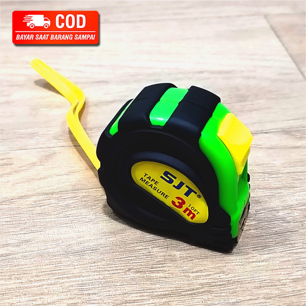 Jual METERAN 3 METER / METERAN TUKANG BANGUNAN ROLL 3 METER | Shopee ...