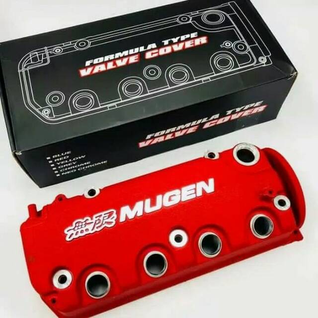 Jual Cover Engine / Engine Mesin Honda Civic Eg/Ek MUGEN Warna Merah or ...