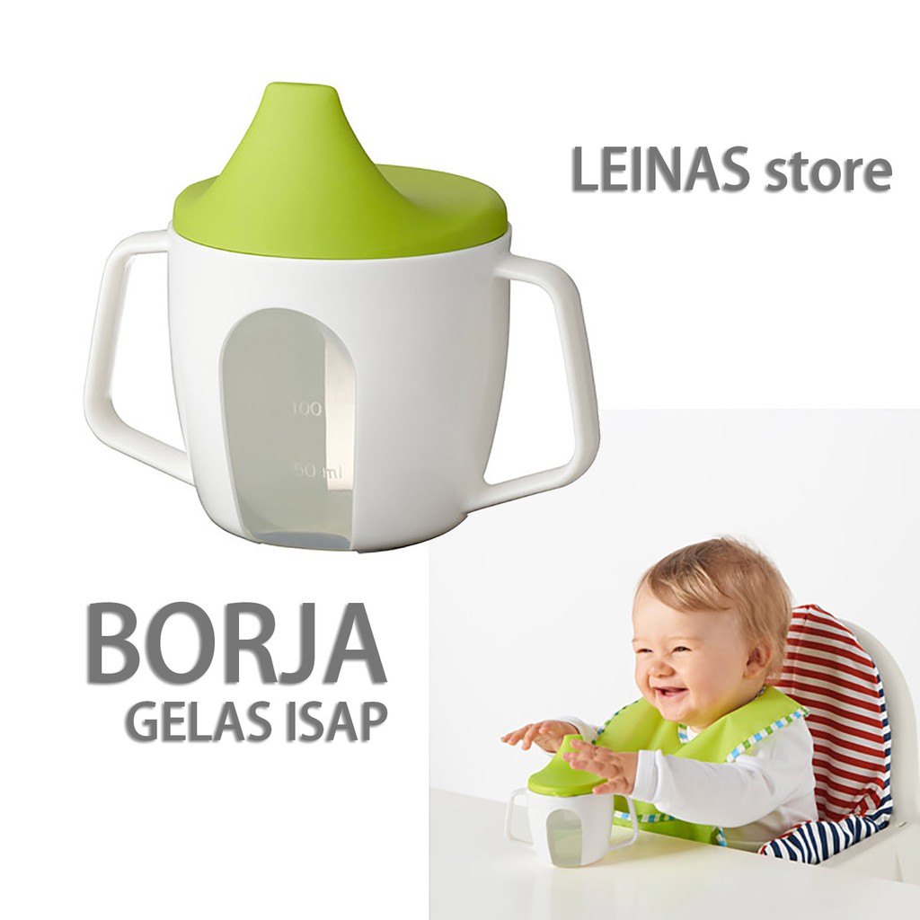 Jual Gelas hisap anak GELAS / Cangkir Minum Anak Bayi Botol Hisap GELAS ...