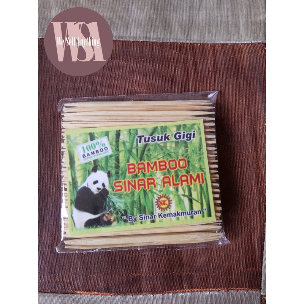 Jual [READY STOCK] Tusuk Gigi Tajam Panda (300 gram) | Shopee Indonesia