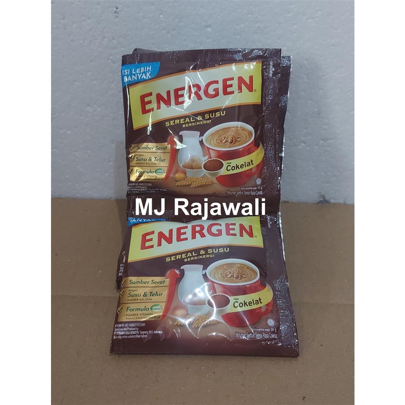 Jual Energen Sereal dan Susu Rasa Coklat 29 gr - Renceng | Shopee Indonesia