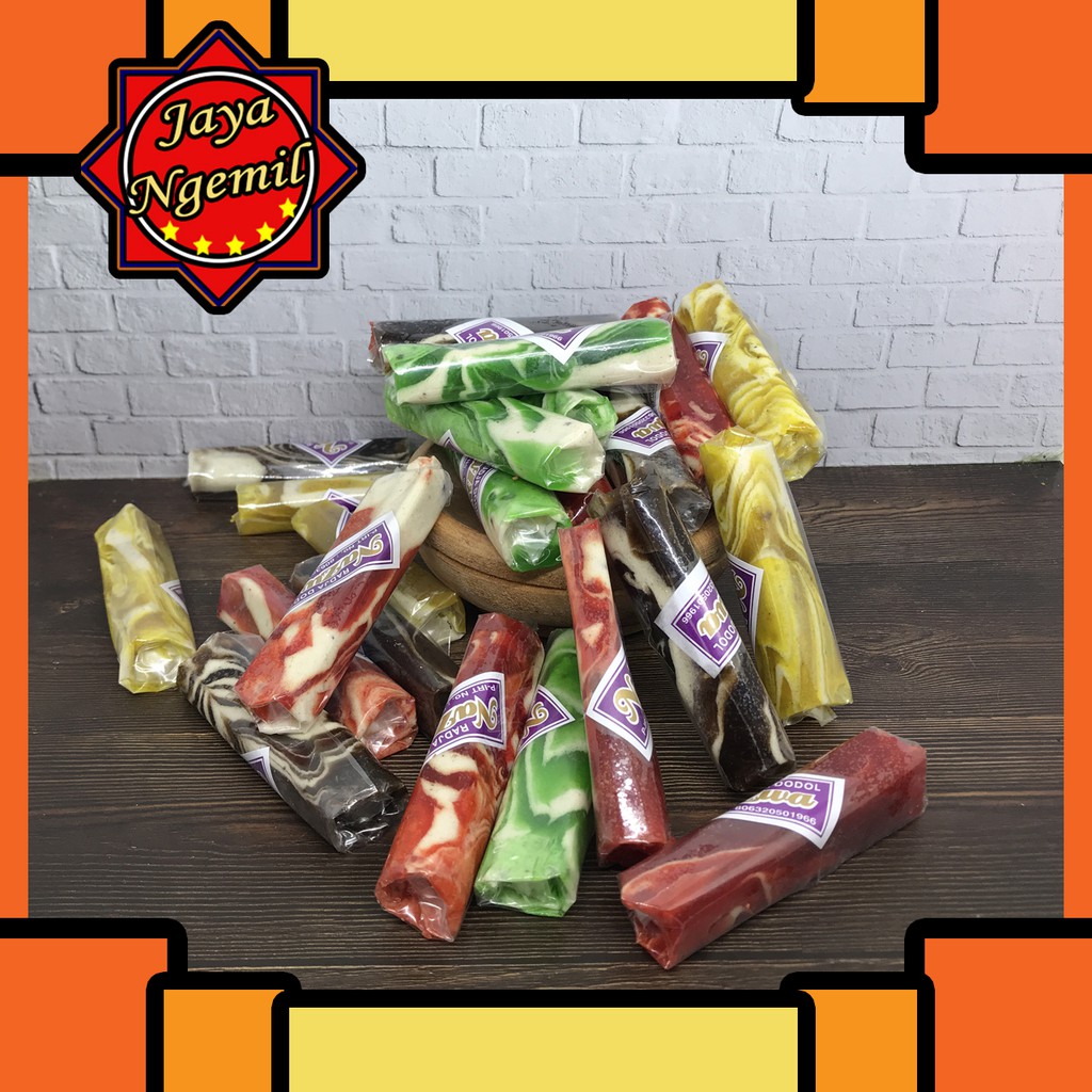 Jual Dodol Pelangi Khas Garut Wangi Nikmat dan Murah - 500 Gram ...