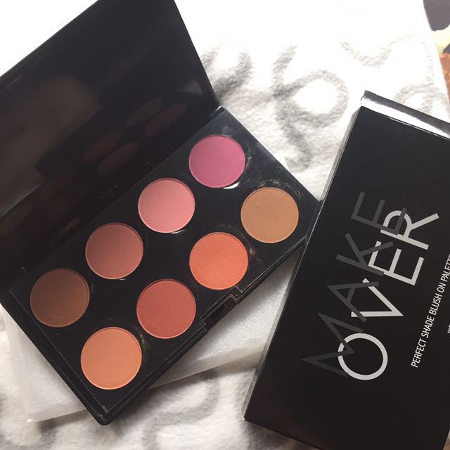 Jual Make Over Perfect Shade Blush On Palette - BLUSH ON FULL WARNA ...