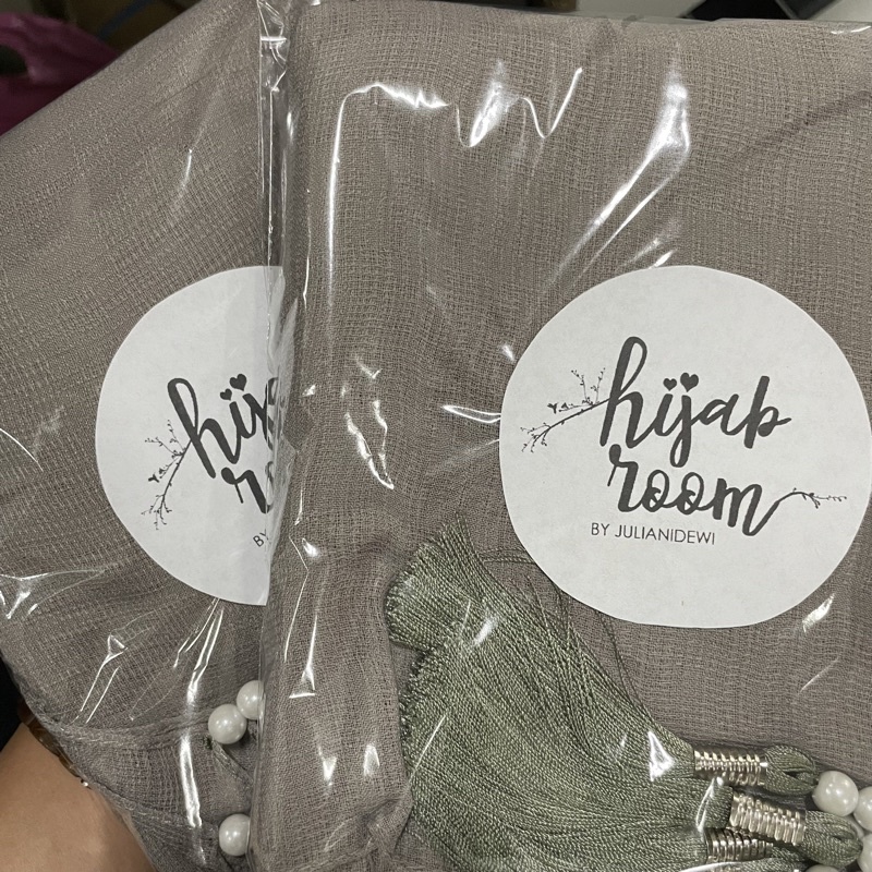 Jual [PART 2] Kerudung tassel rumbai segiempat bahan corn skin warna ...