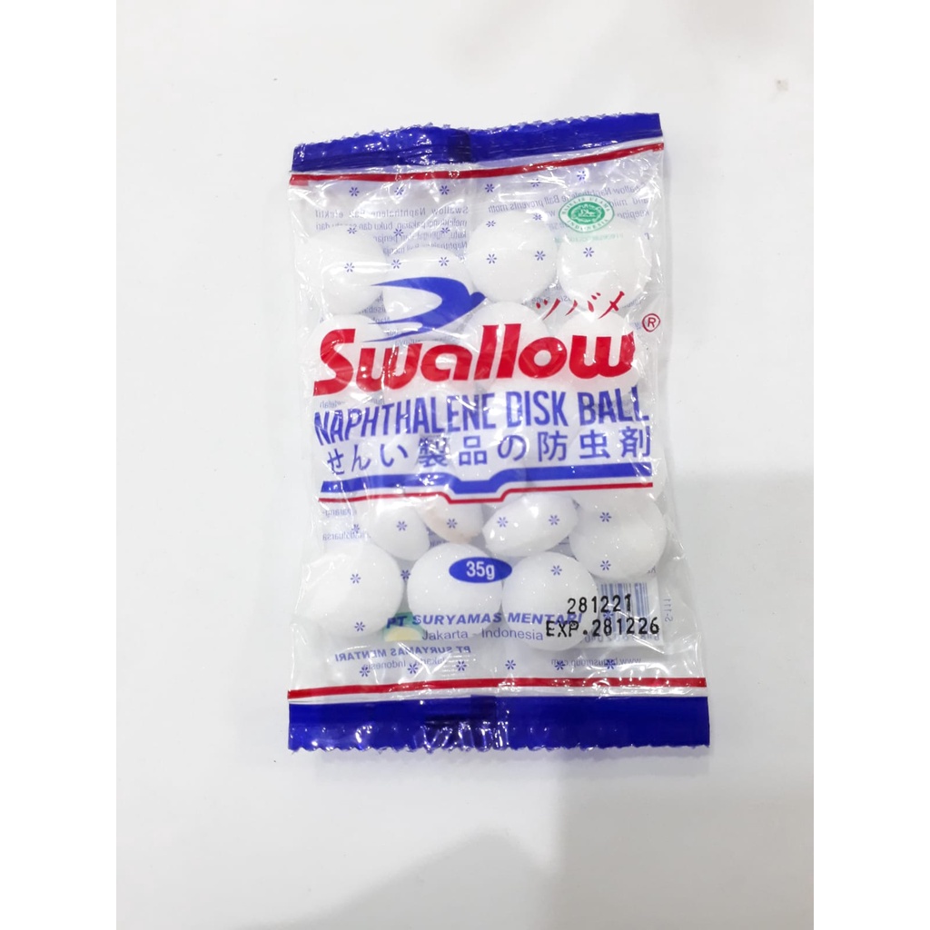 Jual KAPUR BARUS SWALLOW DISK BALL 35g | Shopee Indonesia