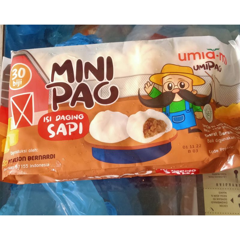 Jual UMIA-MI MINI PAO RASA SAPI ISI 30PCS | Shopee Indonesia
