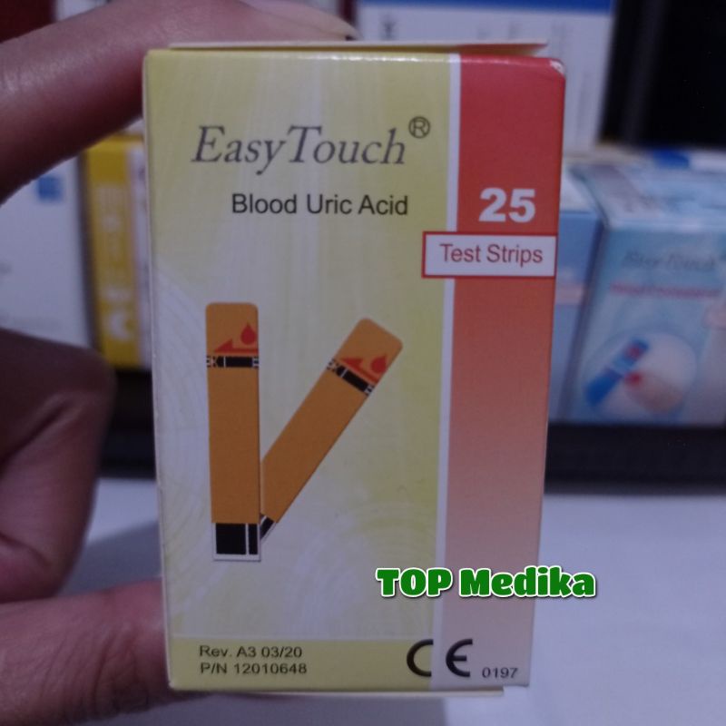 Jual Strip Asam Urat Easy Touch Blood Uric Acid Test Strip | Shopee ...