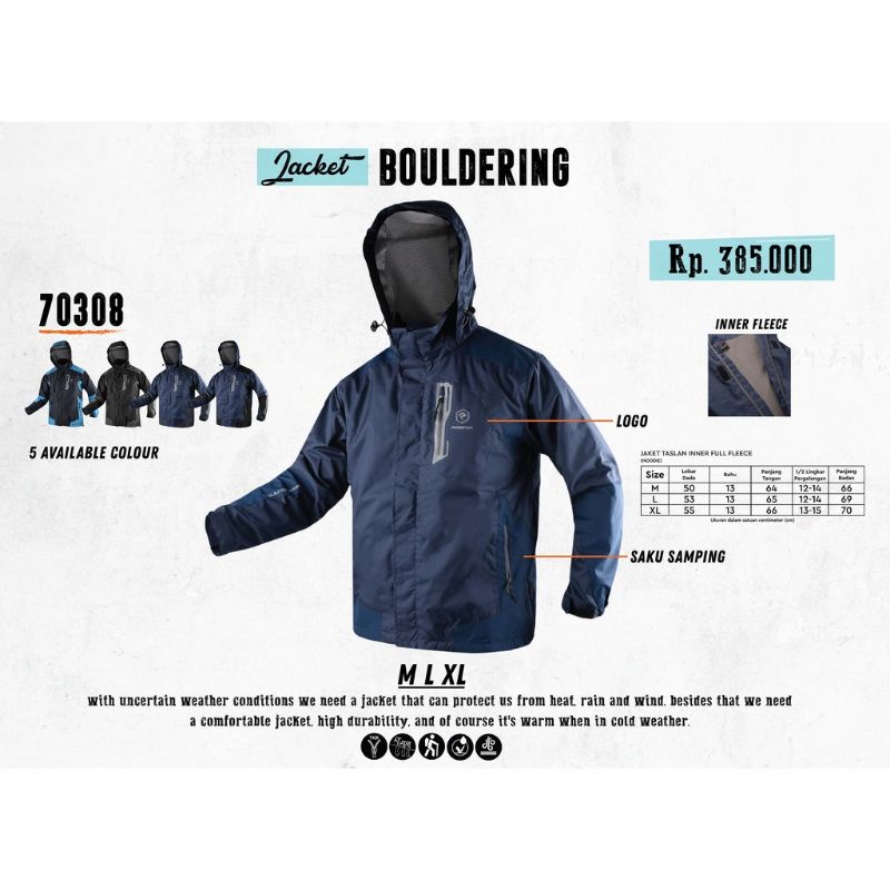 Jual Jaket Forester 70308 Waterproof | Shopee Indonesia
