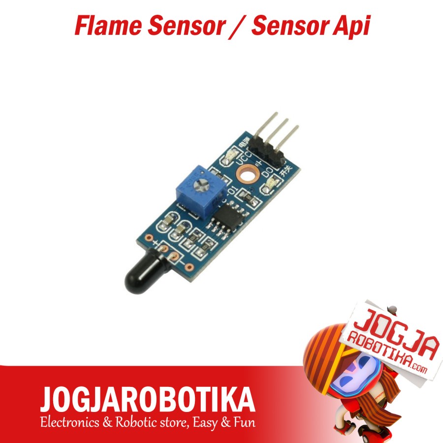 Jual Flame Sensor Sensor Api Module | Shopee Indonesia